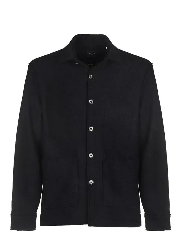 XACUS Button Pocket Shirt - Black