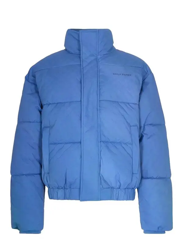 DAILY PAPER Padded High-neck Jacket - Blue