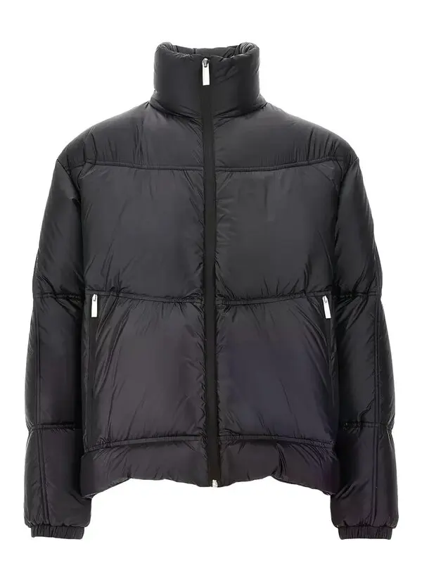Herno Zip-up Puffer Jacket - Black