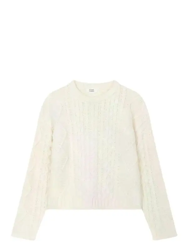 STUDIO TOMBOY Cable-knit Sweater - Neutrals