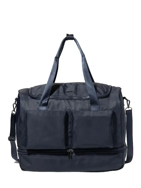 BAGGALLINI Deluxe Fifth Avenue Weekender Bag - French Navy