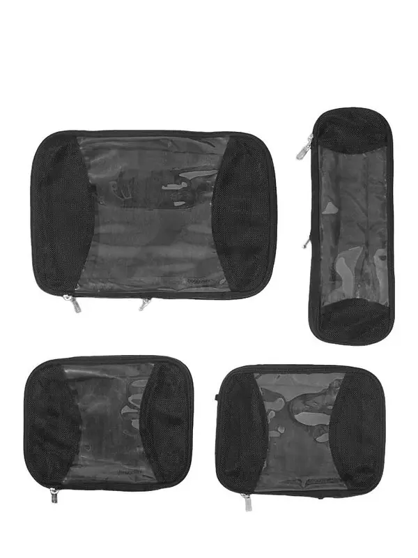 BAGGALLINI 4 Piece Compression Cube Set - Black