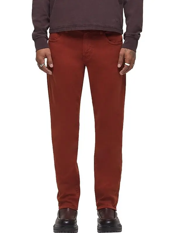Hudson Jeans Blake Slim Straight Fit Jeans - Brick
