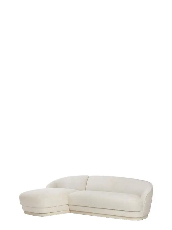INTERLUDE HOME Lars Sectional Sofa - Haze Largo - -