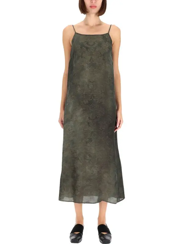 UMA WANG Anaya Midi Dress - Green
