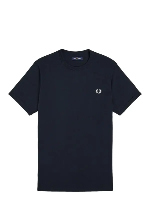 Fred Perry T-shirt With Logo - Blue
