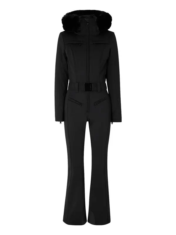 Goldbergh Parry Belted Hooded Ski Suit - Black