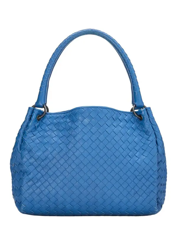 Bottega Veneta Intrecciato Parachute Tote - Blue