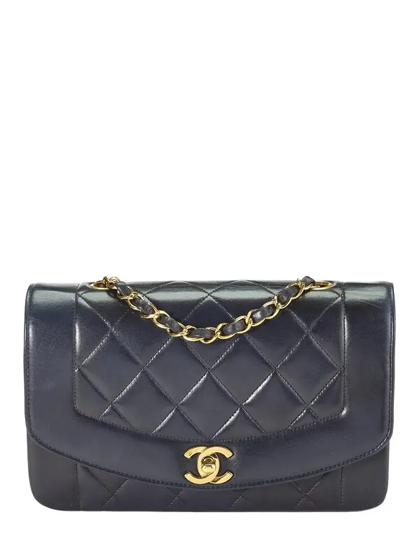 Chanel Diana Flap Bag - Navy