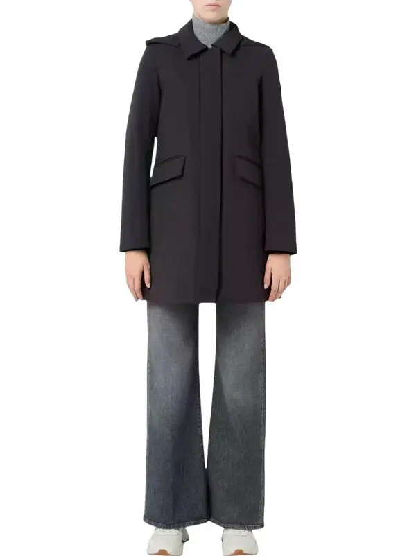 Peuterey Telia Ta 02 Hooded Pocket Coat - Black