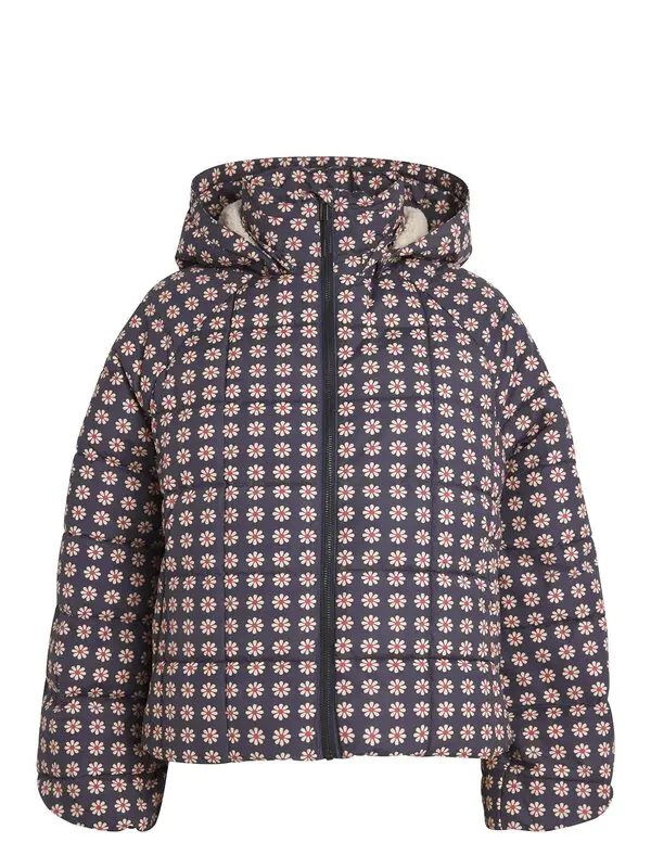 The Great. Whistler Puffer Jacket - Brown