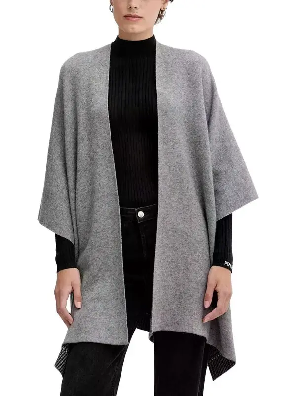BENETTON Reversible Cape - Grey