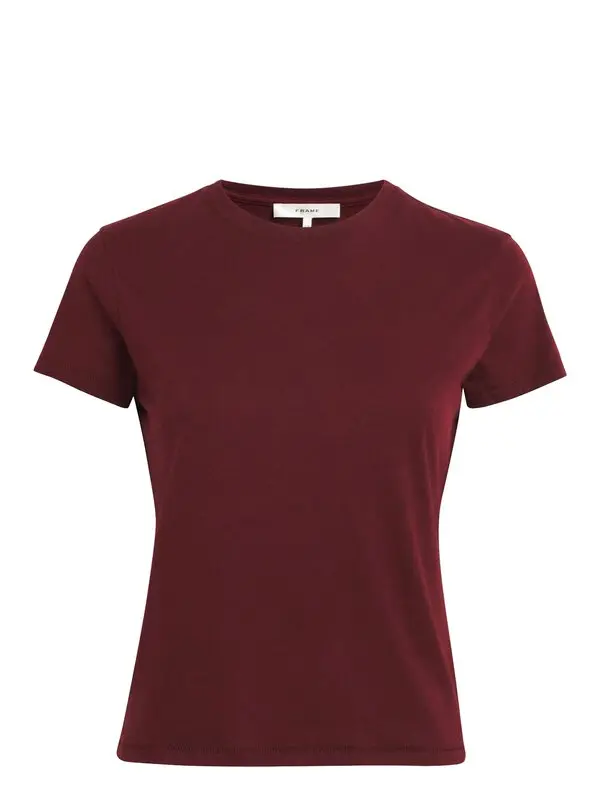 FRAME Cotton Baby T-shirt - Burgundy