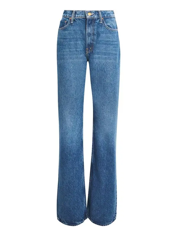 MOTHER The Mixer Heel Flared Jeans - Blue