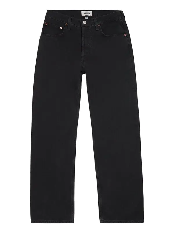 AGOLDE Magnus Straight Jeans - Black