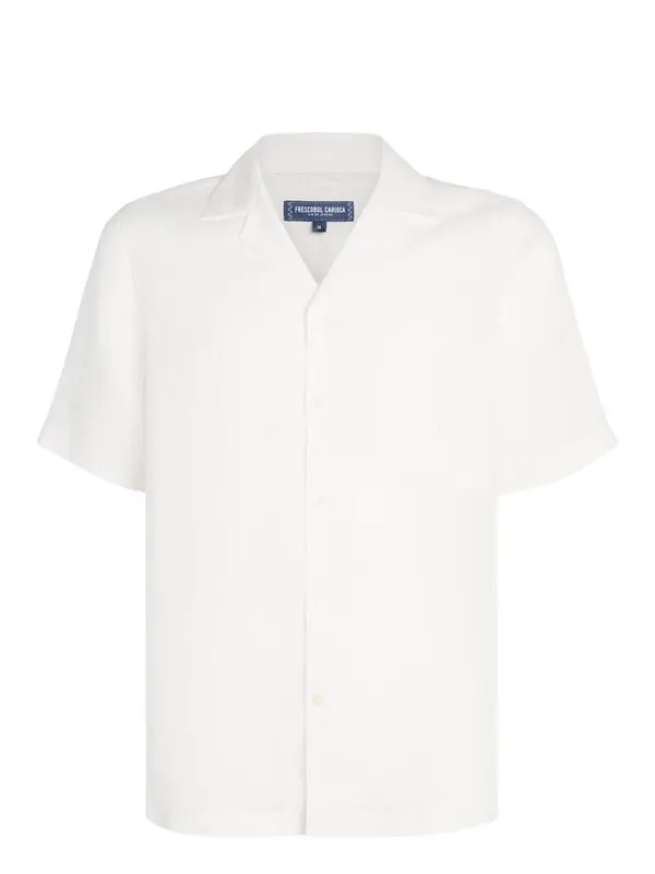 Frescobol Carioca Linen Alves Shirt - White