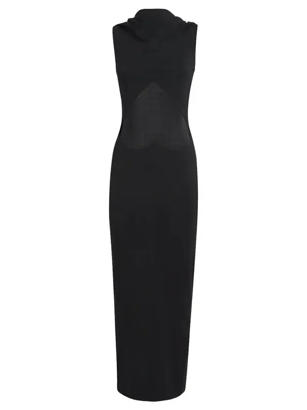 UNDRESS CODE Cut-out Maxi Dress - Black