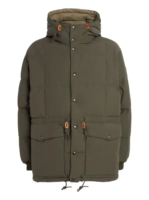Polo Ralph Lauren Down-filled Hartland Parka Coat - Green