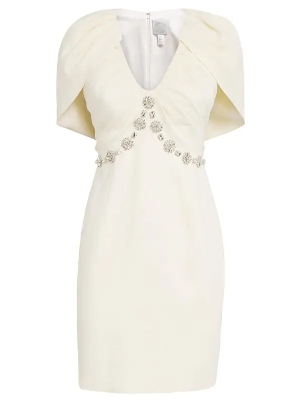 Huishan Zhang Jovie Mini Dress - Ivory
