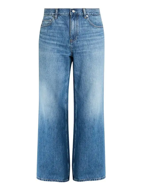 Helmut Lang Low-rise Relaxed Straight-leg Jeans - Classic Bl