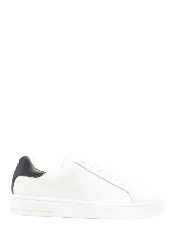 Armani Exchange Logo Sneakers - White