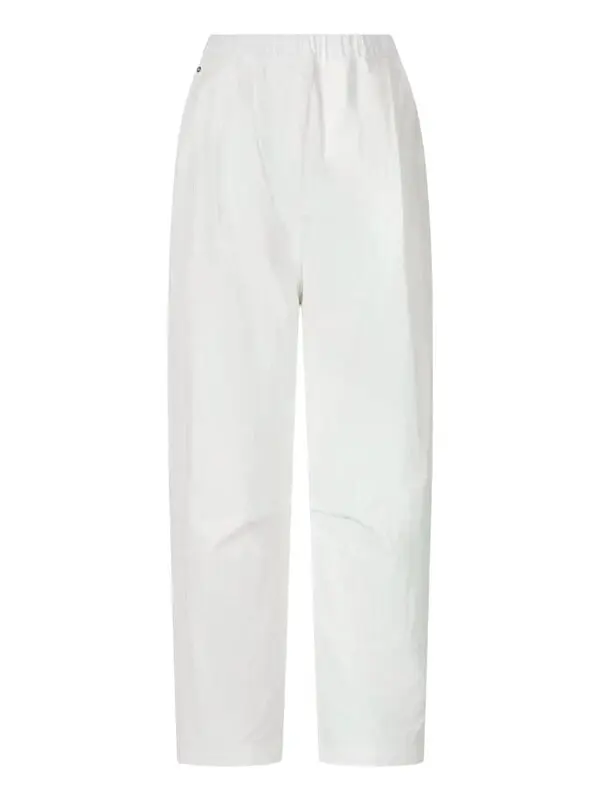 STUDIO TOMBOY Elasticated-waist Trousers - White