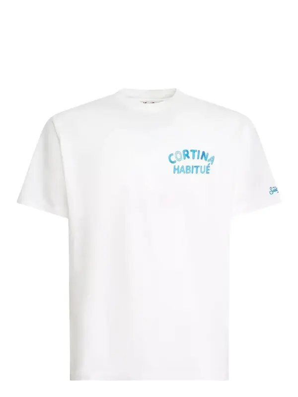 MC2 SAINT BARTH Graphic-print T-shirt - White