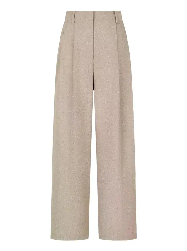 STUDIO TOMBOY Pleated Trousers - Neutrals