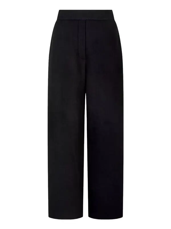 STUDIO TOMBOY Elastic-waistband Trousers - Black