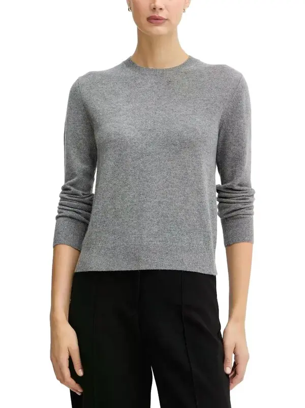 BENETTON Ribbed Knit Jumper - Grey