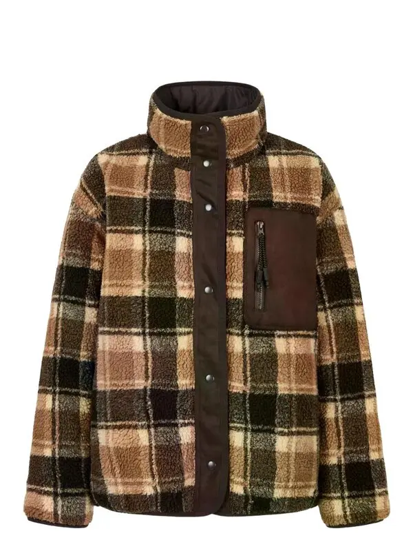 STUDIO TOMBOY Checked Jacket - Brown