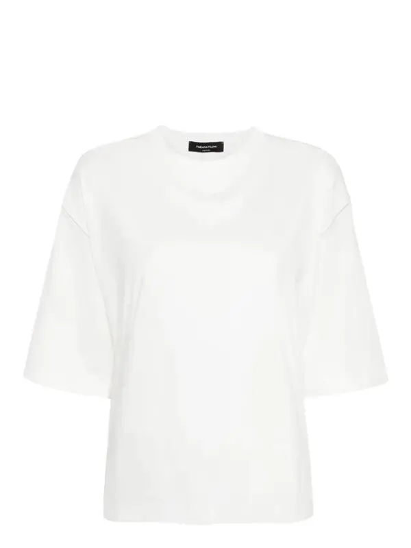 Fabiana Filippi Crew-neck T-shirt - White