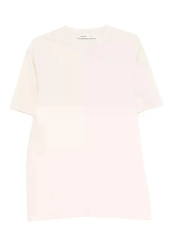 Carven Crew-neck T-shirt - Neutrals