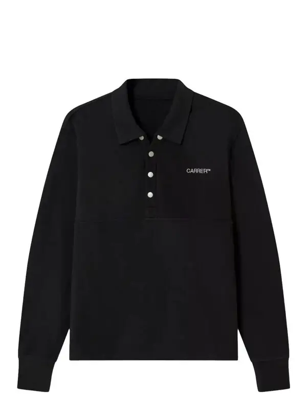 Carrera Eyewear Val Long-sleeve Polo Shirt - Black