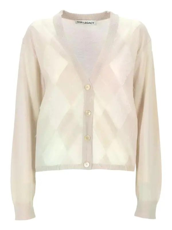 Our Legacy Ivy Cardigan - Neutrals