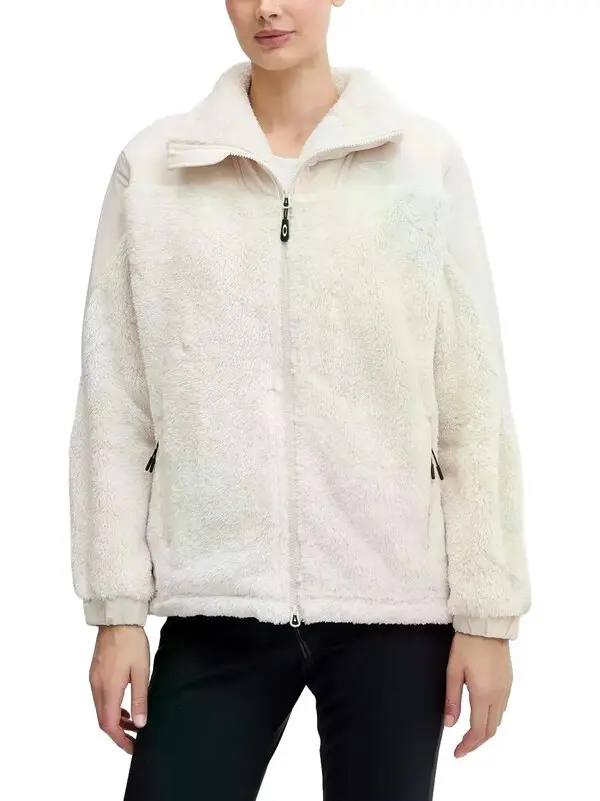 Oakley Zip-fastening Sherpa-fleece Jacket - Neutrals