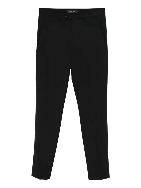MICHAEL COAL Tailored Trousers - Black