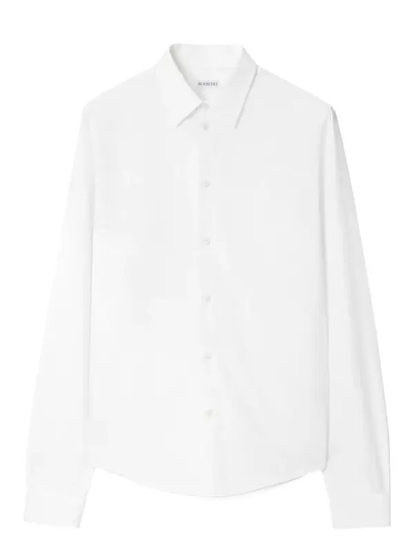 Burberry Poplin Shirt - White