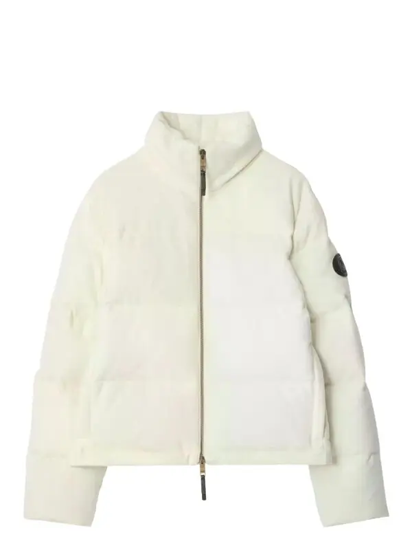 Burberry High-neck Ambleside Jacket - Neutrals