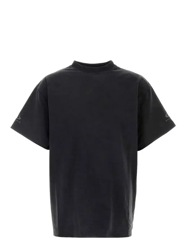 Balenciaga Slate Cotton T-shirt - Grey