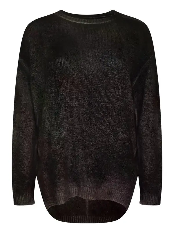 Avant Toi Crew-neck Sweater - Brown