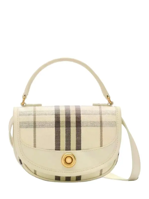 Burberry Check-pattern Mini Bag - Neutrals