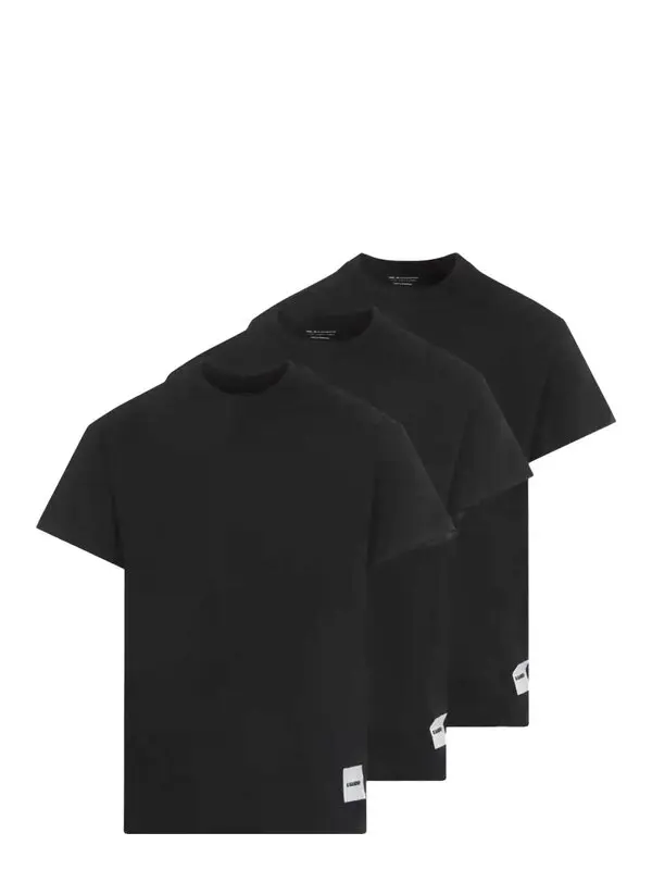 JIL SANDER Short-sleeved T-shirts - Black