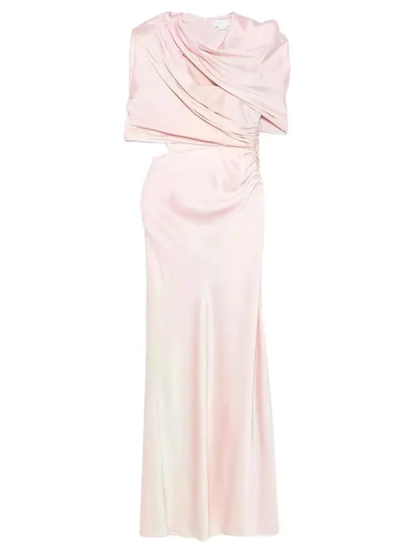 Stella McCartney Draped Ruched Dress - Pink