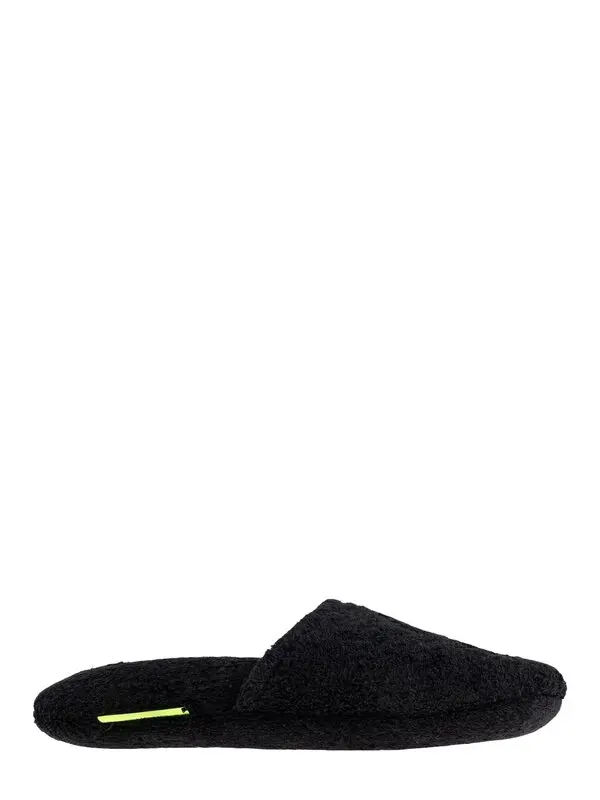 Off-White Slip-on Slippers - Black