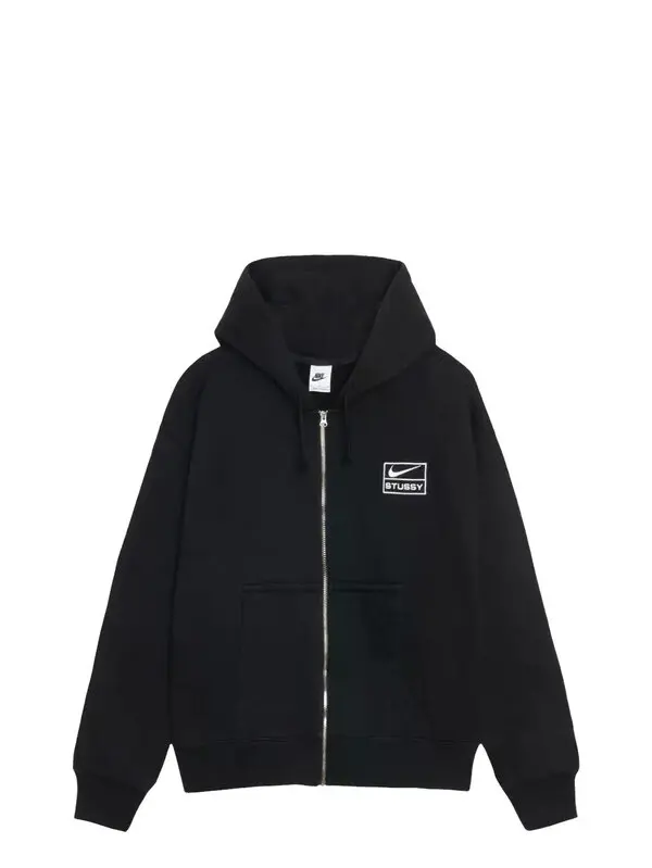 StÜssy Zip-fastening Hoodie - Black