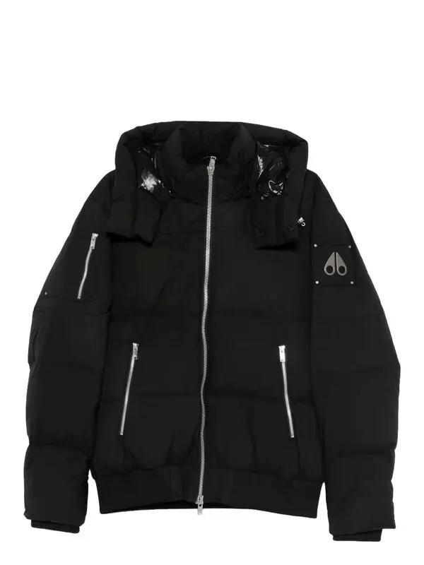 Moose Knuckles Everest Hooded Padded Jacket - Black