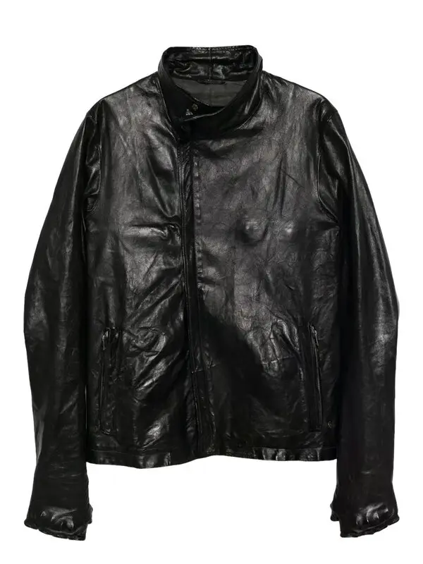 CAROL CHRISTIAN POELL Arthrosic Leather Jacket - Black