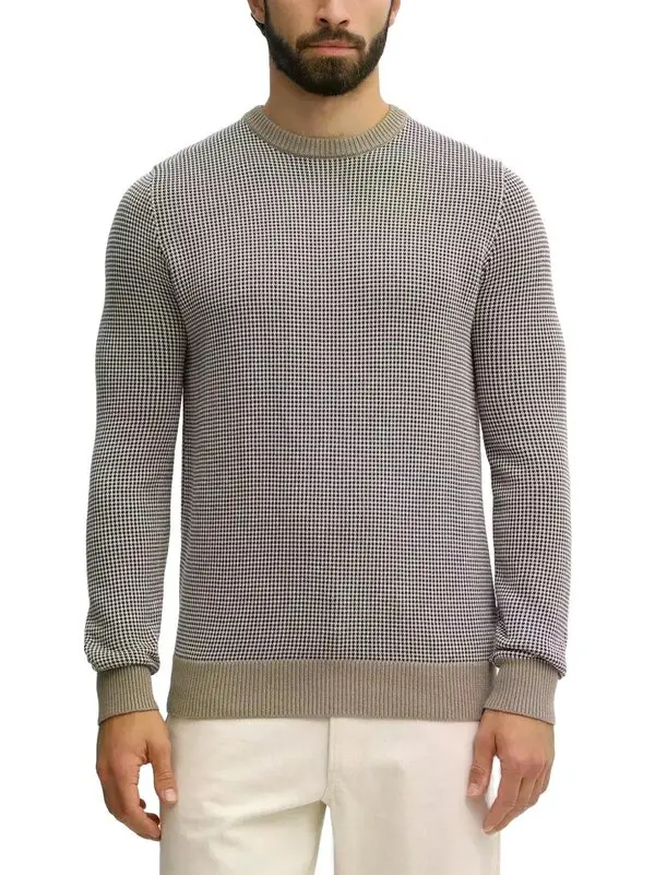 Barbour Wells Crew-neck Sweater - Neutrals