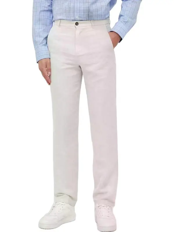 BENETTON Button Trousers - Blue